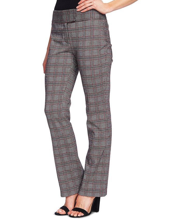 CeCe Plaid Pants - Macy's