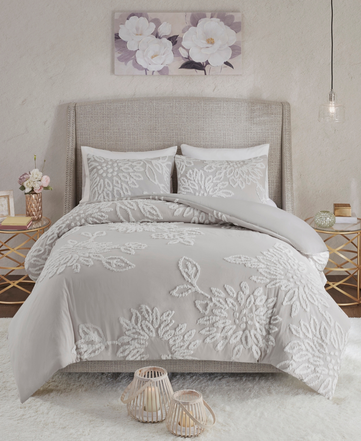 Click here for Madison Park Veronica Floral Tufted 3-Pc. Comforte... prices