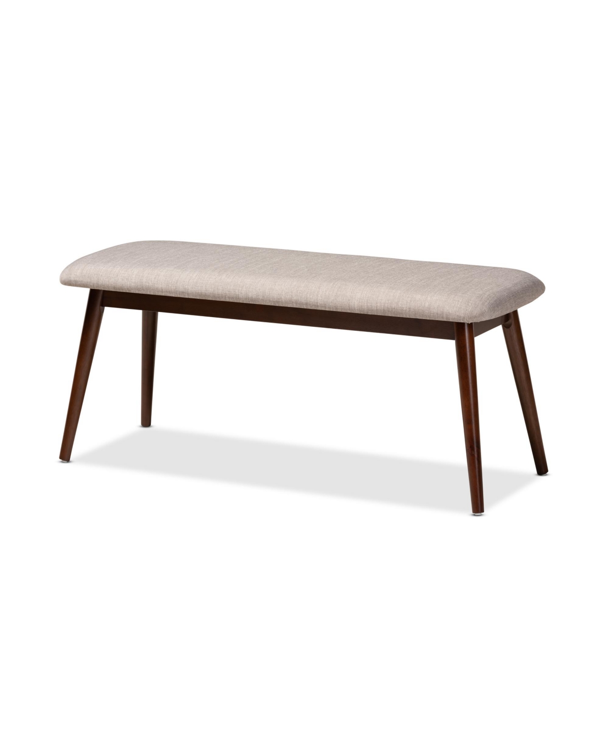 Click here for Flora Dining Bench - Light Gray prices