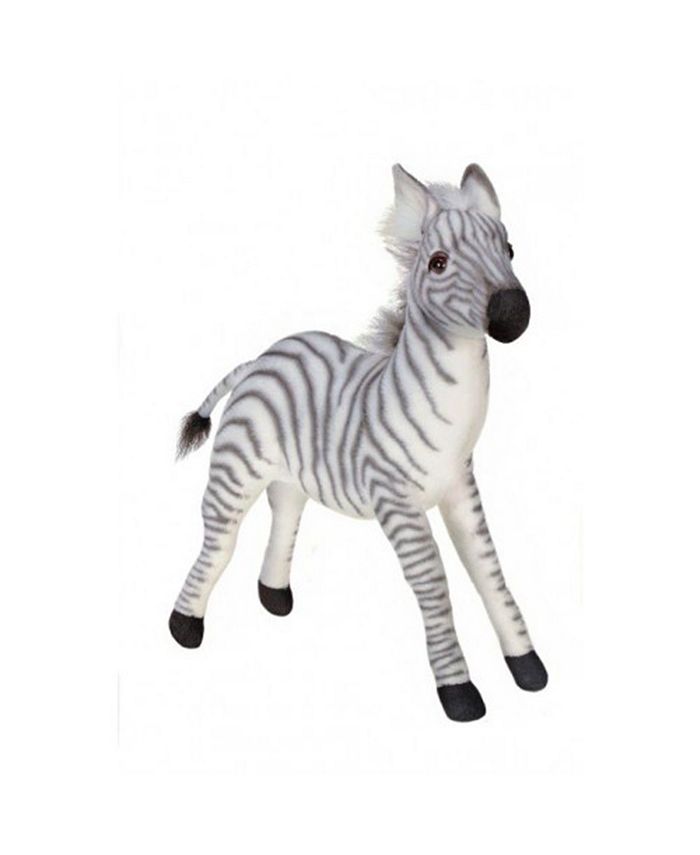 Hansa Baby Zebra Plush Toy - Macy's