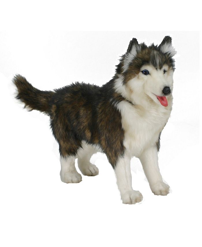 Hansa Husky Dog Plush Toy - Macy's