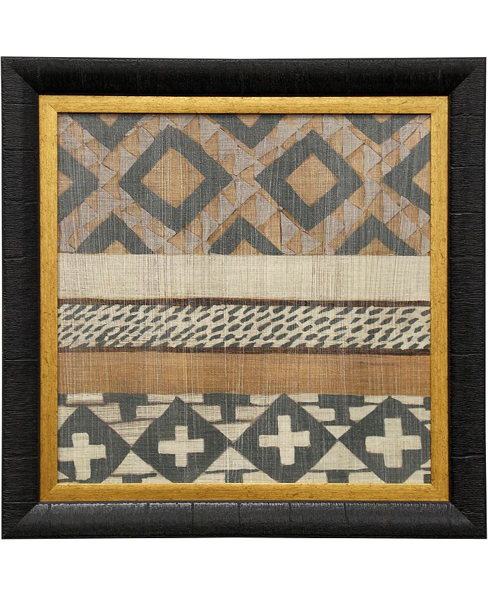 StyleCraft Home Collection StyleCraft Warp and Weft II Textured Framed ...