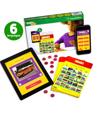 Stages Learning Materials Link4Fun Real Photo Transportation Bingo Game ...