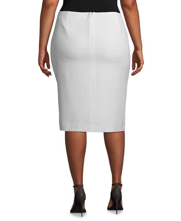 Tahari ASL Plus Size Asymmetrical Belted Skirt Suit - Macy's Tahari ASL Plus Size Asymmetrical Belted Skirt Suit - Macy's