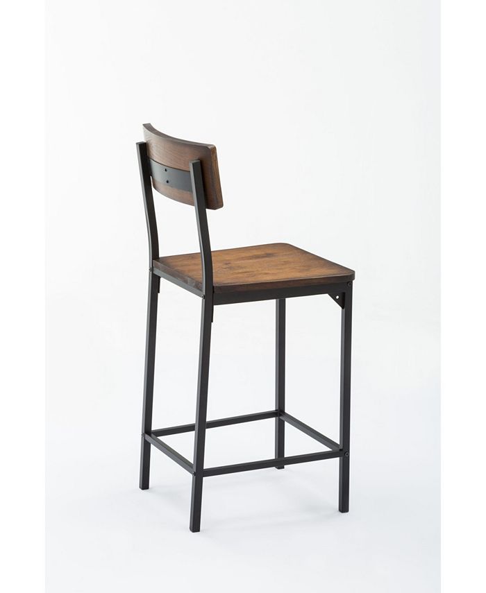 Boraam Americano Collection Counter Stool, Set of 2 - Macy's