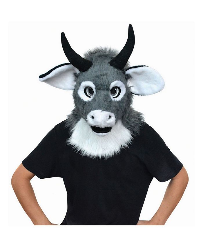 BuySeasons Adult Moving Jaw Bull Mask - Macy's
