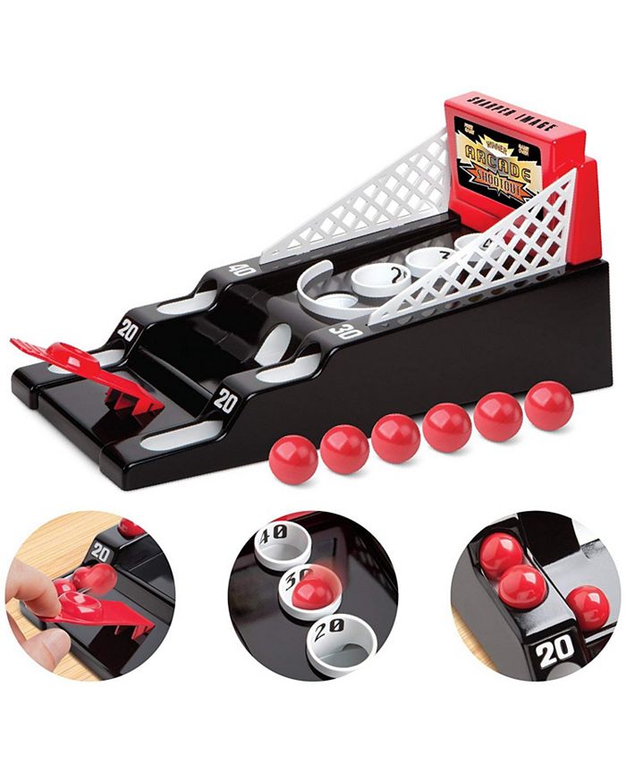 Sharper Image Game Desktop Arcade Shootout - Macy's
