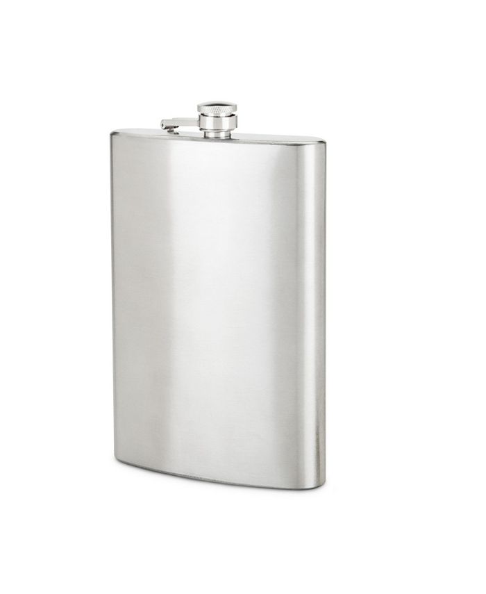 True Brands Stainless Steel Flask, 10 Oz - Macy's