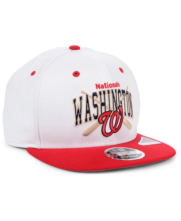 New Era Washington Nationals Retro Bats 9FIFTY Cap - Macy's