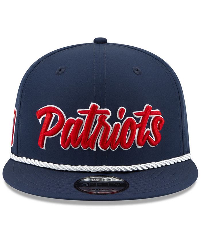 New Era New England Patriots On-Field Sideline Home 9FIFTY Cap - Macy's