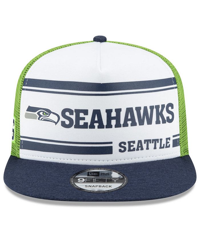 New Era Seattle Seahawks On-Field Sideline Home 9FIFTY Cap - Macy's