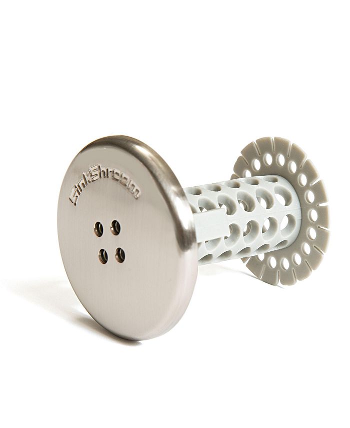 Sinkshroom Nickel Edition Revolutionary Bathroom Sink Drain Protector