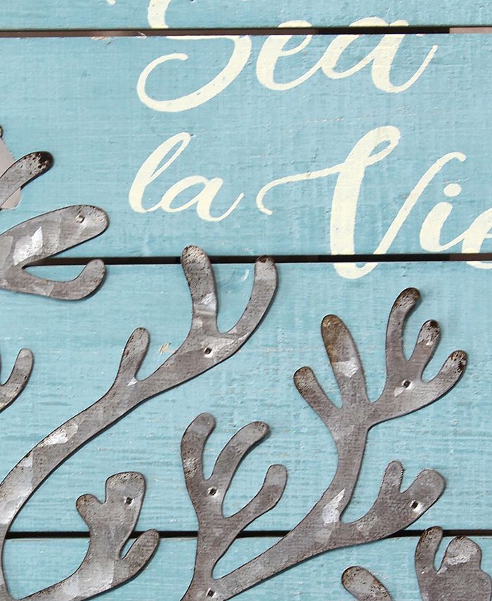 Stratton Home Décor Stratton Home Decor Sea La Vie Wall Decor - Macy's
