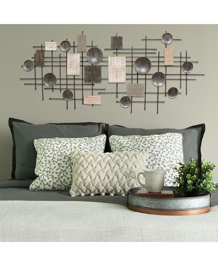 Stratton Home Décor Stratton Home Decor Large Modern Industrial Wall ...