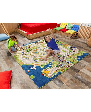IVI Mini City 3D Play Rug - Macy's