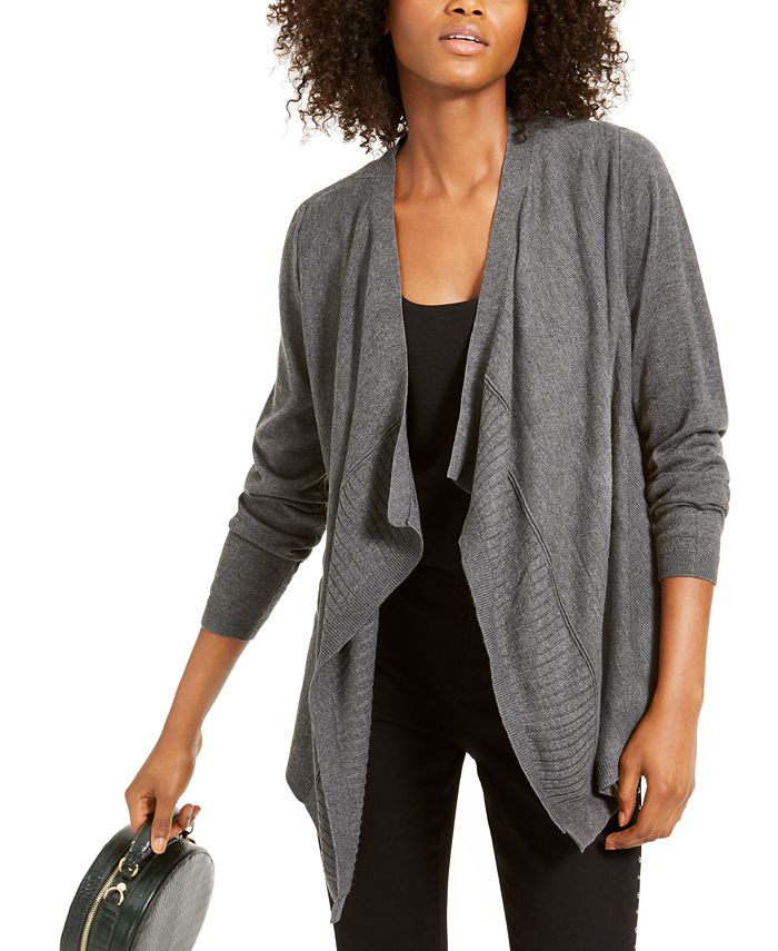 INC International Concepts INC Draped Sweater, Created For Macy's - Macy's