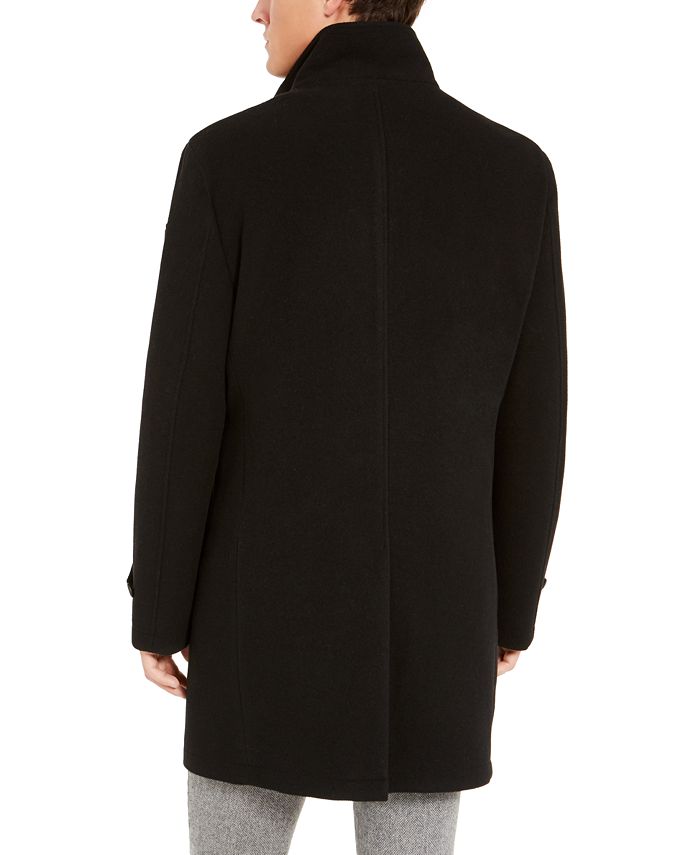 Calvin Klein Men's Slim-Fit Heated Overcoat - Macy's