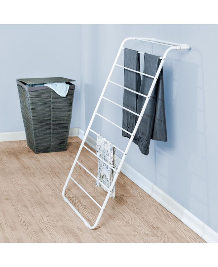 Honey Can Do Leaning Clothes Drying Rack, White - Macy's