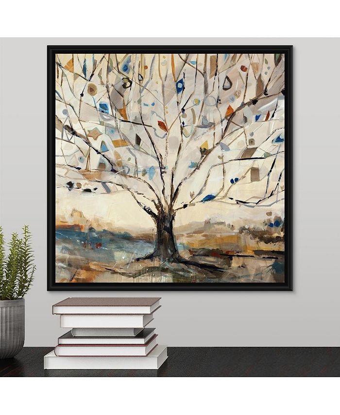 GreatBigCanvas 16 in. x 16 in. "Merkaba Tree" by Jodi Maas Canvas Wall ...