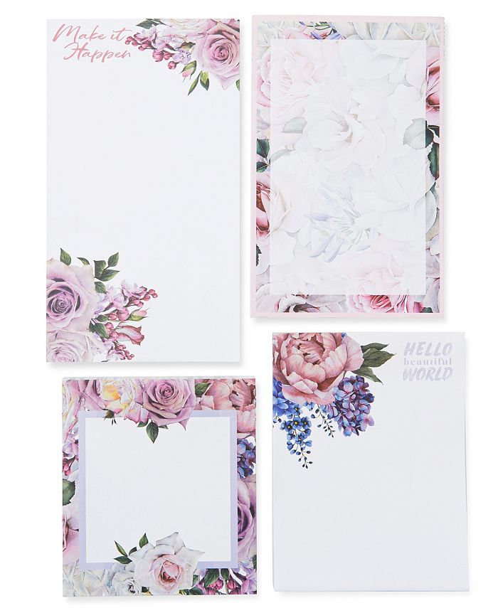 Tri-Coastal Design Paper Notepads - Set of 4 - Macy's
