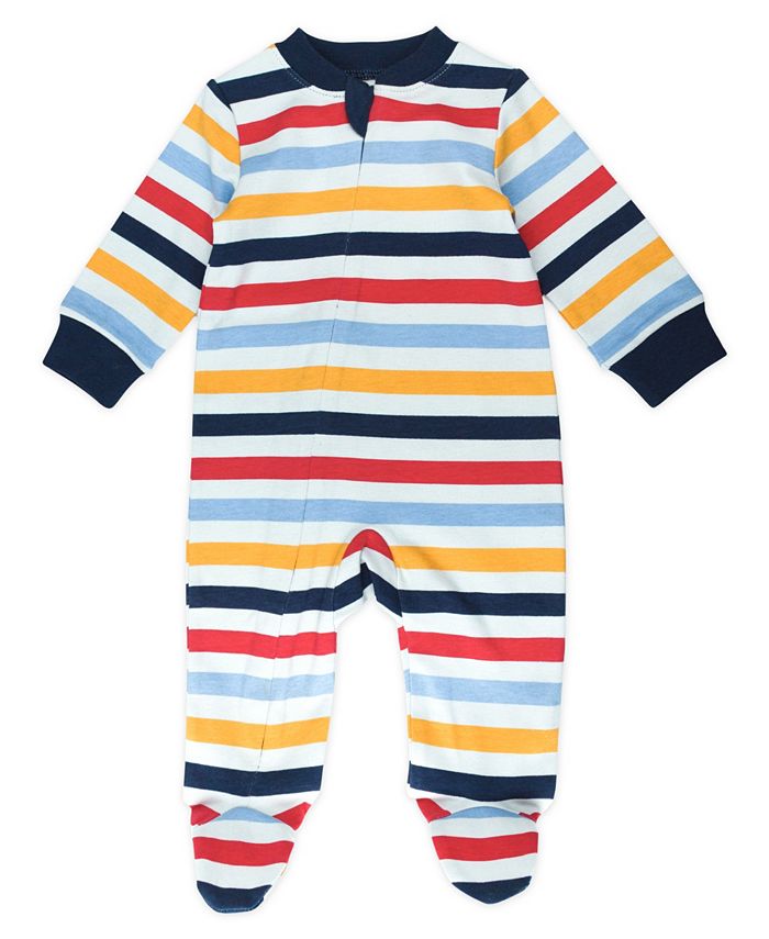Mac & Moon Baby Boy 2-Pack Footed Sleep and Plays - Macy's