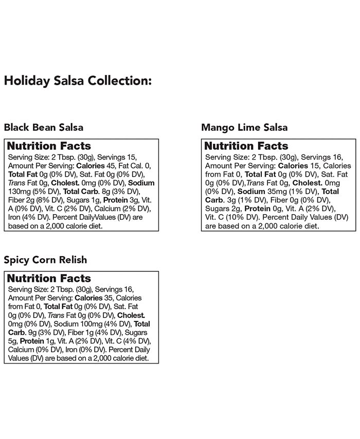 Stonewall Kitchen 3-Pc. Salsa Collection, Created For Macy's - Macy's