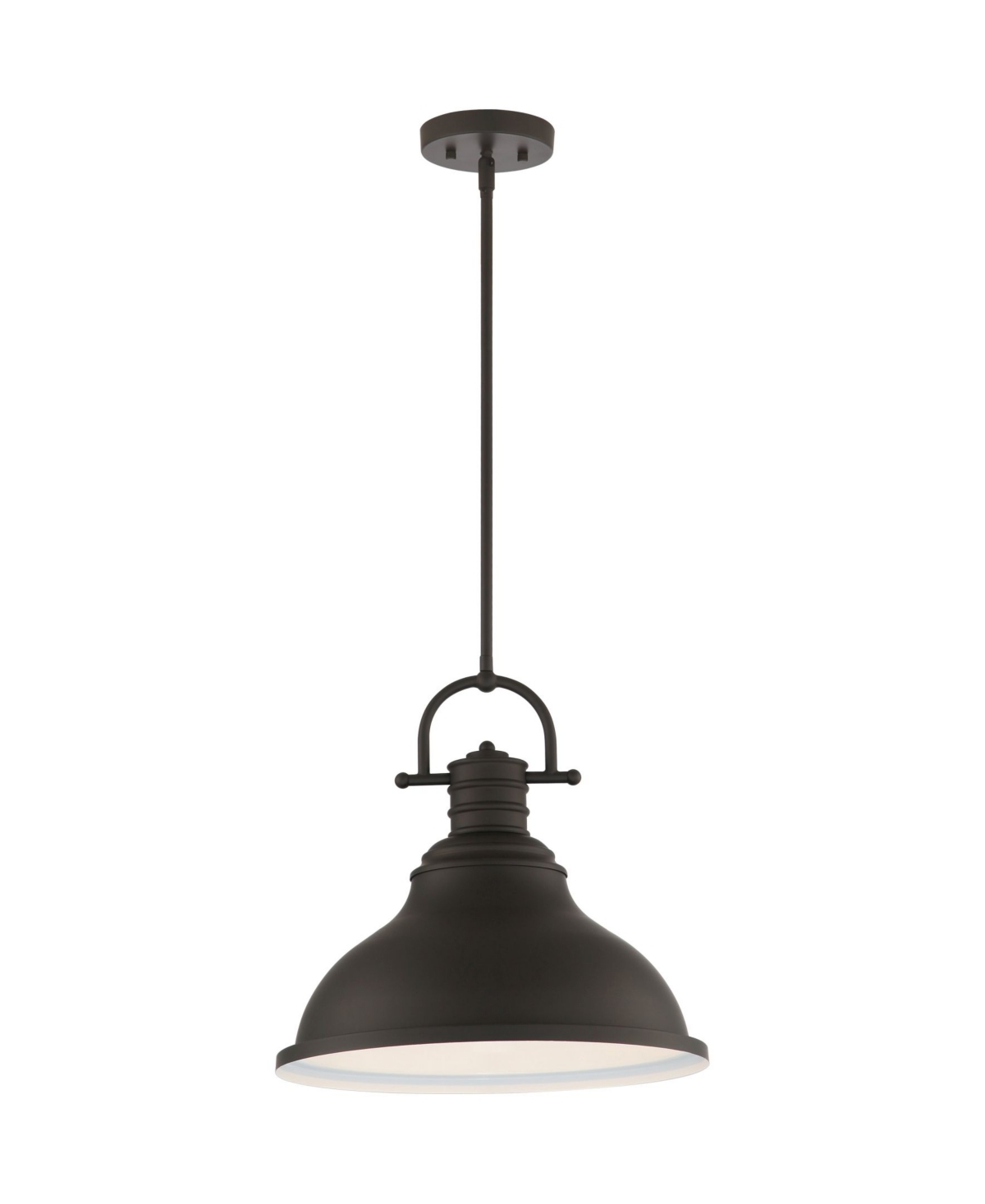 Click here for Volume Lighting 1-Light Downrod Pendant - Bronze prices