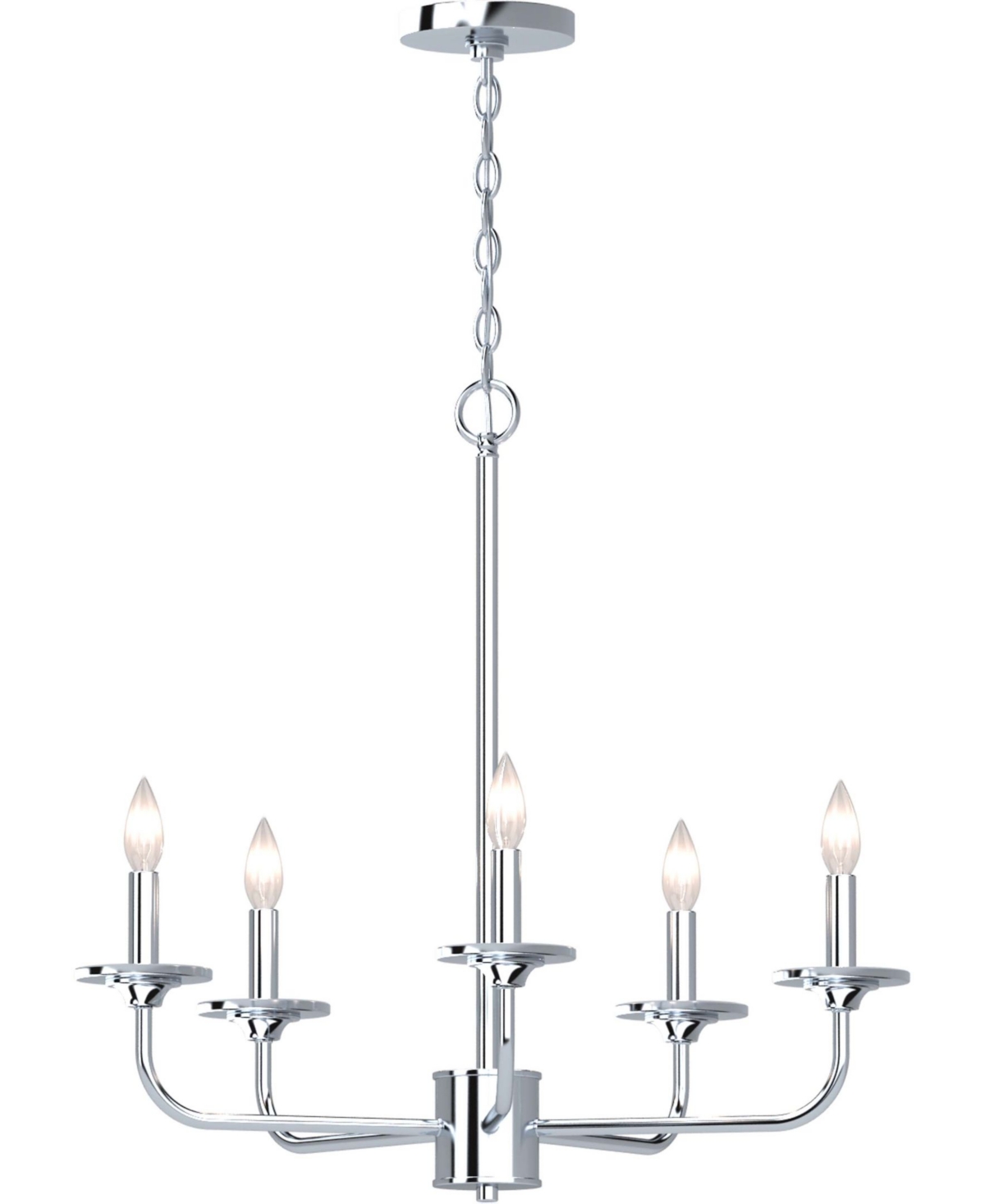 Click here for Volume Lighting Aria 5-Light Hanging Chandelier -... prices