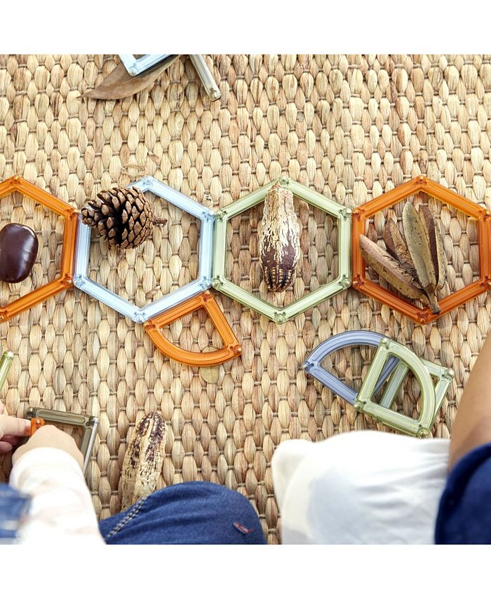 Guidecraft, Inc Guidecraft Power Clix Frames Natural - 74 Pieces Set ...