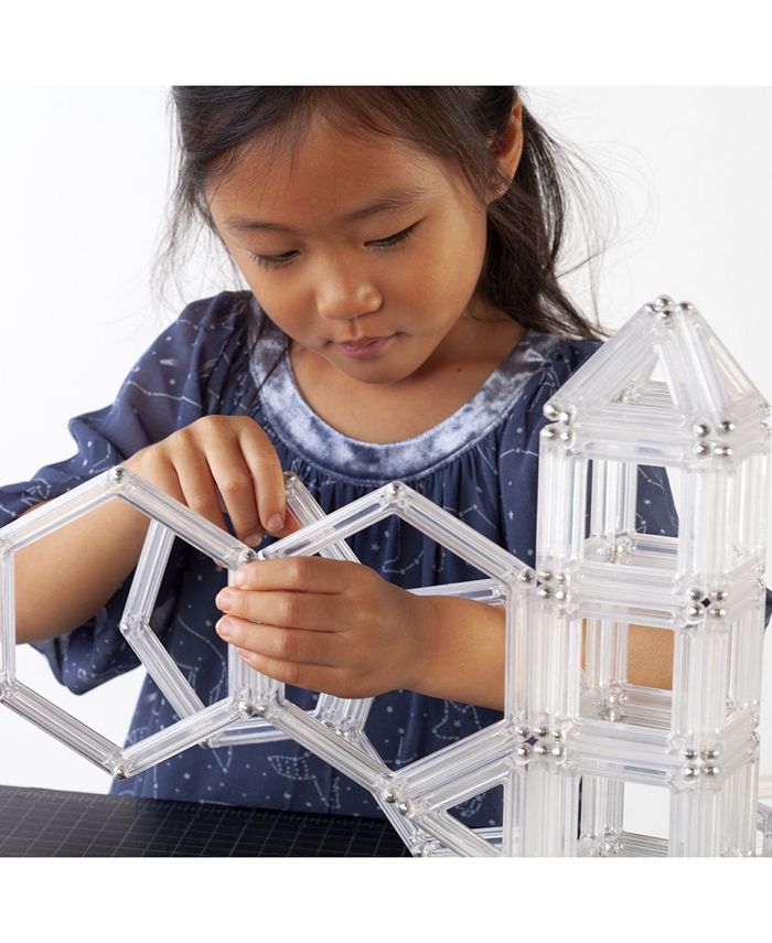 Guidecraft, Inc Guidecraft Power Clix Frames Clear - 74 Pieces Set - Macy's