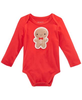 First Impressions Baby Boys Gingerbread Bodysuit, Created for Macy's ...