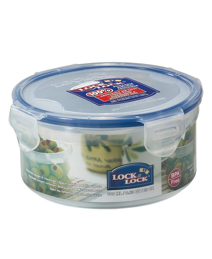 Lock n Lock Easy Essentials Round 20-Oz. Food Storage Container - Macy's