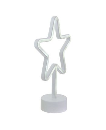 Northlight Battery Operated Neon Style LED Star Table Light & Reviews ...