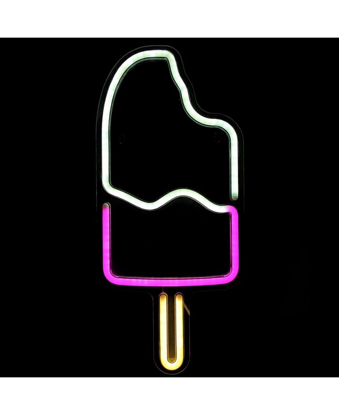 Northlight Neon Style LED Lighted Popsicle Window Silhouette Sign - Macy's