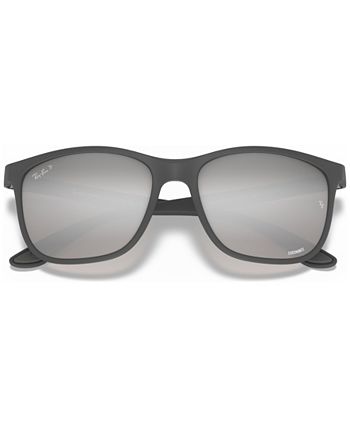 Ray-Ban CHROMANCE Polarized Sunglasses, RB4330CH 56 - Macy's