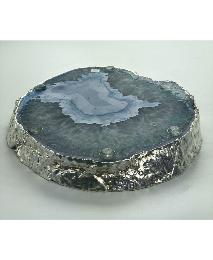 Nature's Decorations - Thick Large Agate Trivet - Macy's