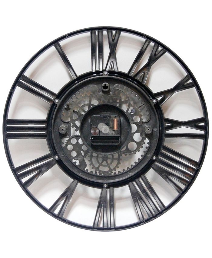 Infinity Instruments Round Wall Clock - Macy's