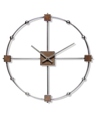 Infinity Instruments Modern Indoor Wall Clock - Macy's