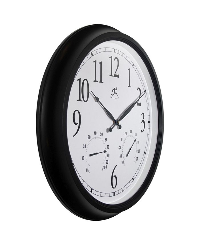Infinity Instruments Round Wall Clock - Macy's