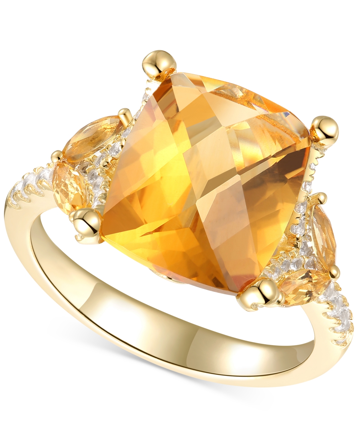 Click here for Citrine (4-1/4 ct. t.w.) & White Topaz (1/4 ct. t.... prices