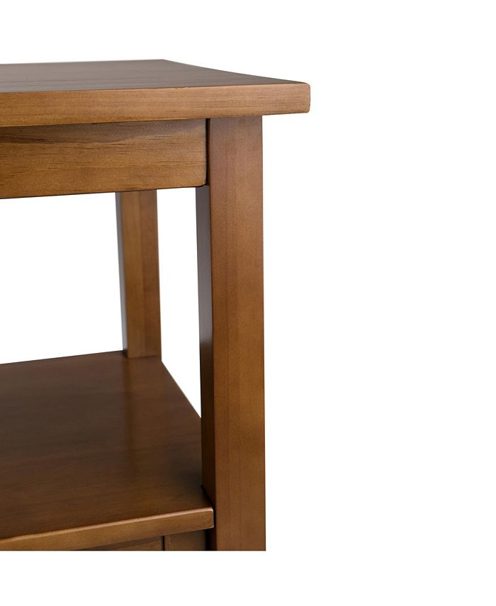 Simpli Home Warm Shaker Console Table - Macy's