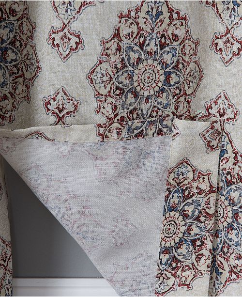 Windham Weavers Zia 50" x 84" Medallion Print Window Panel & Reviews ...