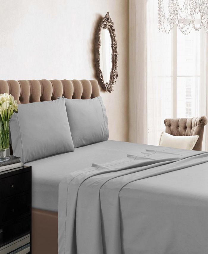 Tribeca Living 350 Thread Count Cotton Percale Extra Deep Pocket Twin ...