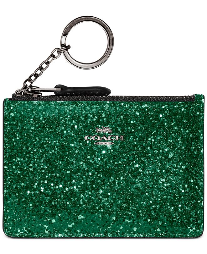 COACH Glitter Leather ID Mini Purse & Reviews - Handbags & Accessories ...