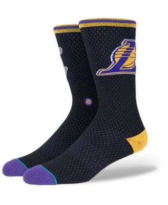 Stance Los Angeles Lakers Arena Jersey Pack Crew Socks - Macy's