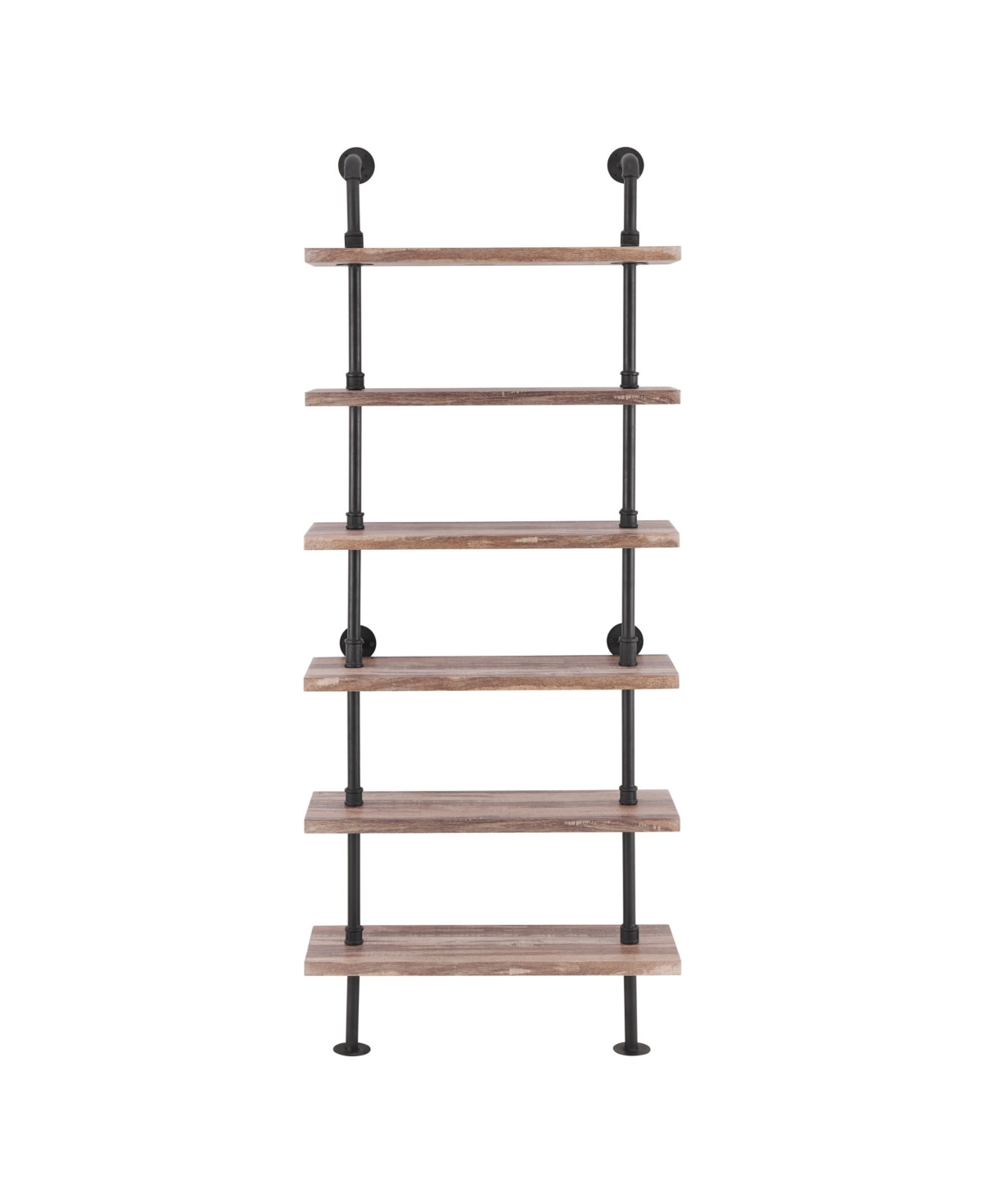 Click here for Danya B 4-Tier Bracket Wall Shelf - Brown prices