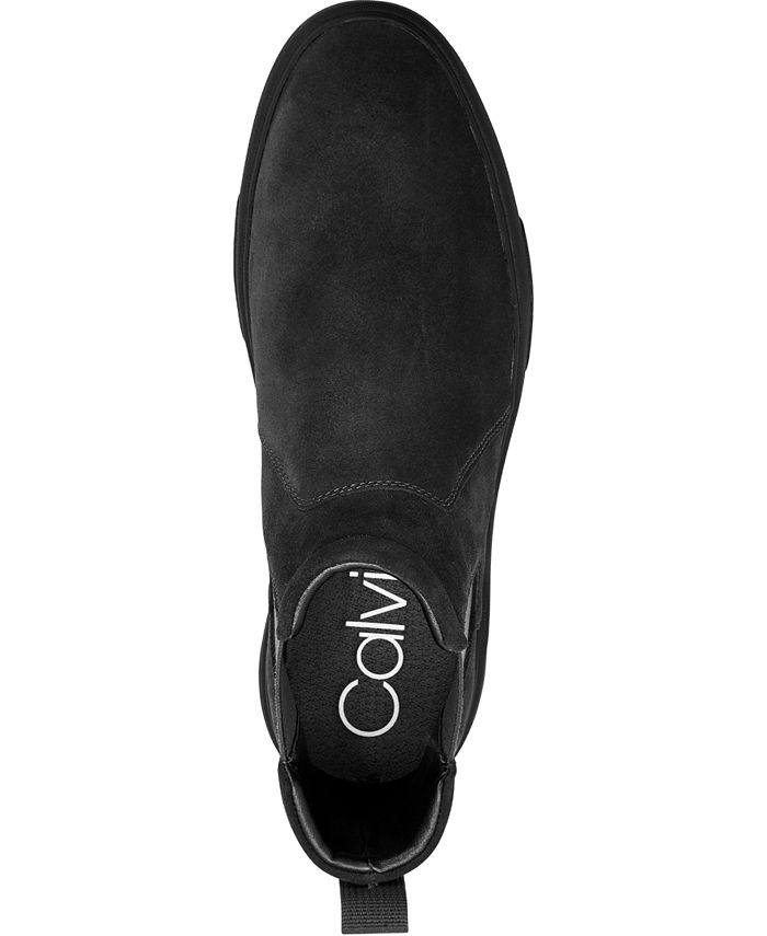 Calvin Klein Men's Gideon Chelsea Boots - Macy's