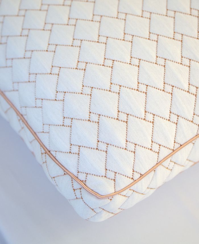 SensorGel Supportive Memory Foam Cluster Pillow with Copper-Infused ...