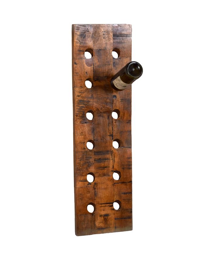 Villa2 Wine O 12 Standard Wine Bottle Rack in Vertical Orientation ...