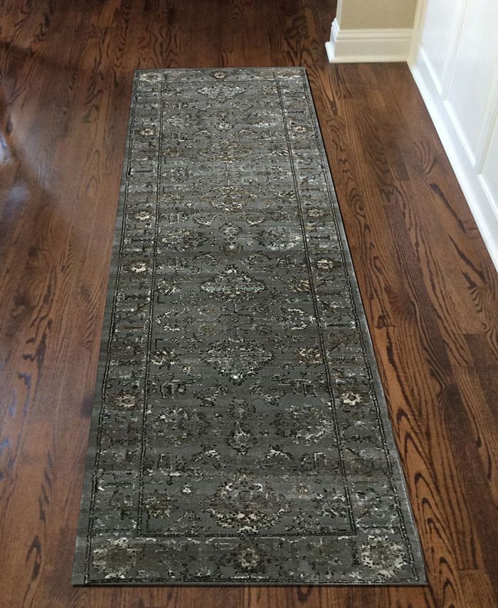 KM Home CLOSEOUT! Cantu Gray Area Rug Collection - Macy's